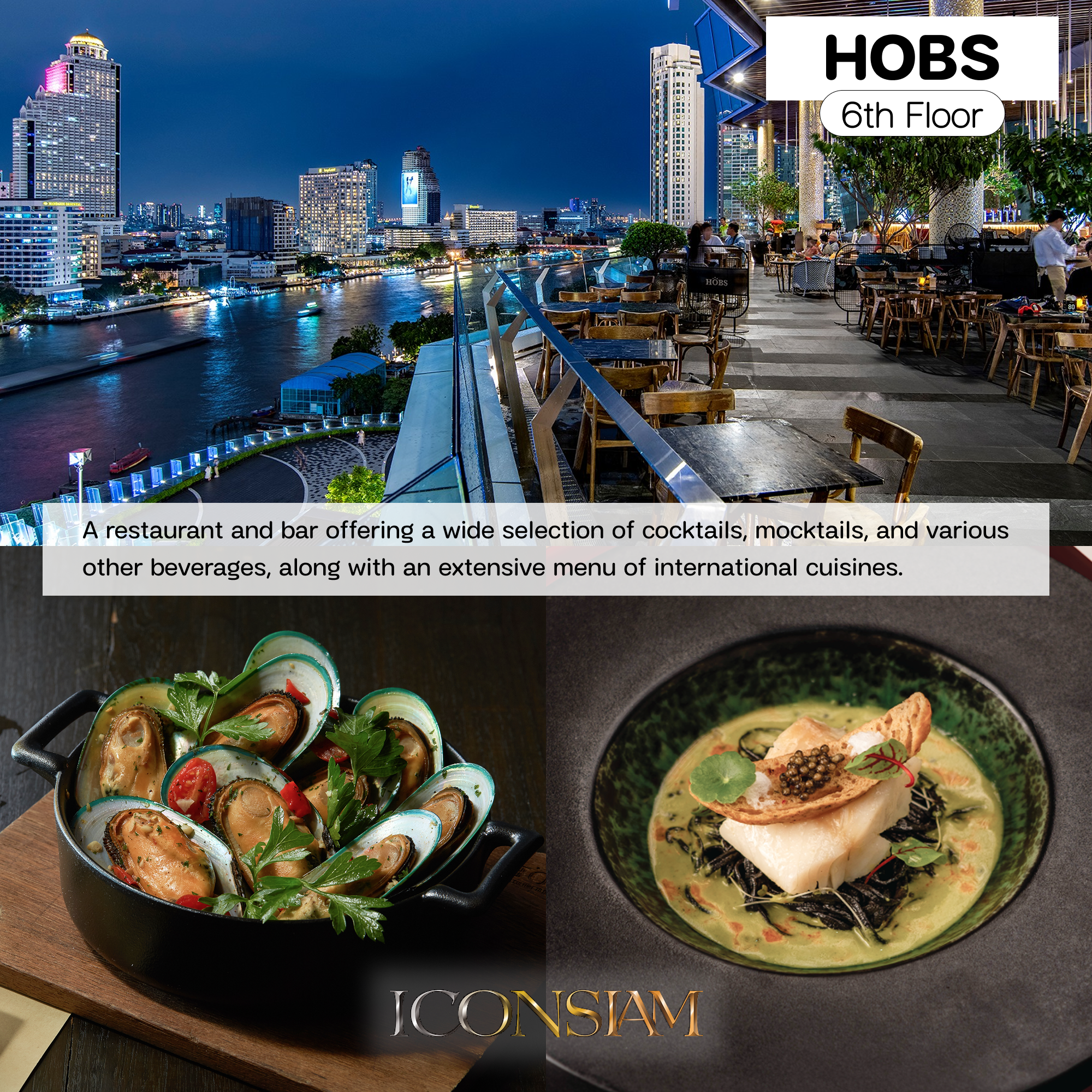 ICONSIAM Riverside View’s Ultimate Restaurants Guideline