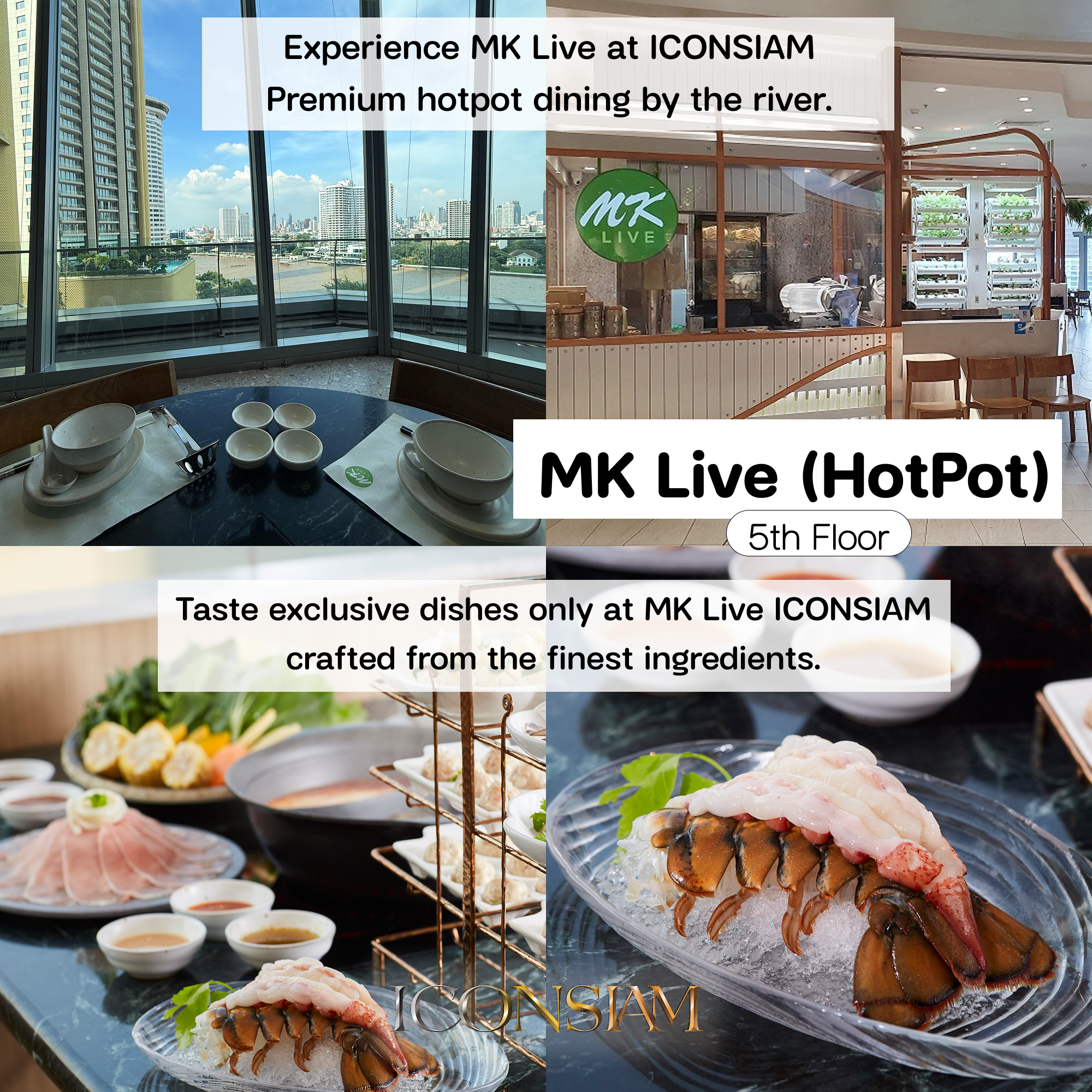 ICONSIAM Riverside View’s Ultimate Restaurants Guideline