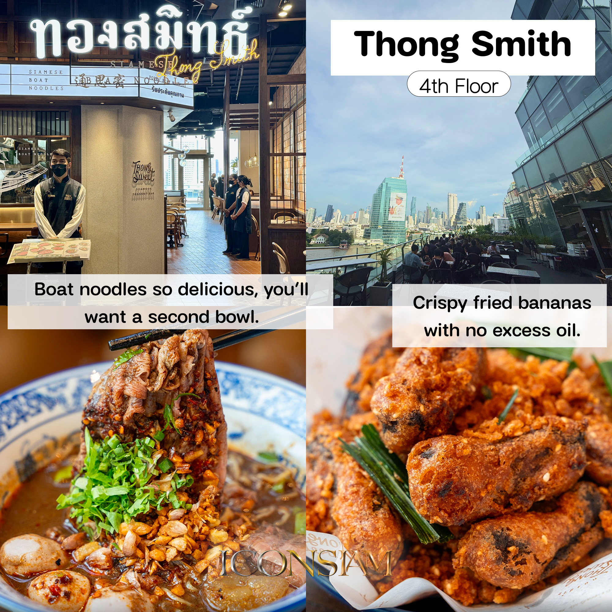 ICONSIAM Riverside View’s Ultimate Restaurants Guideline
