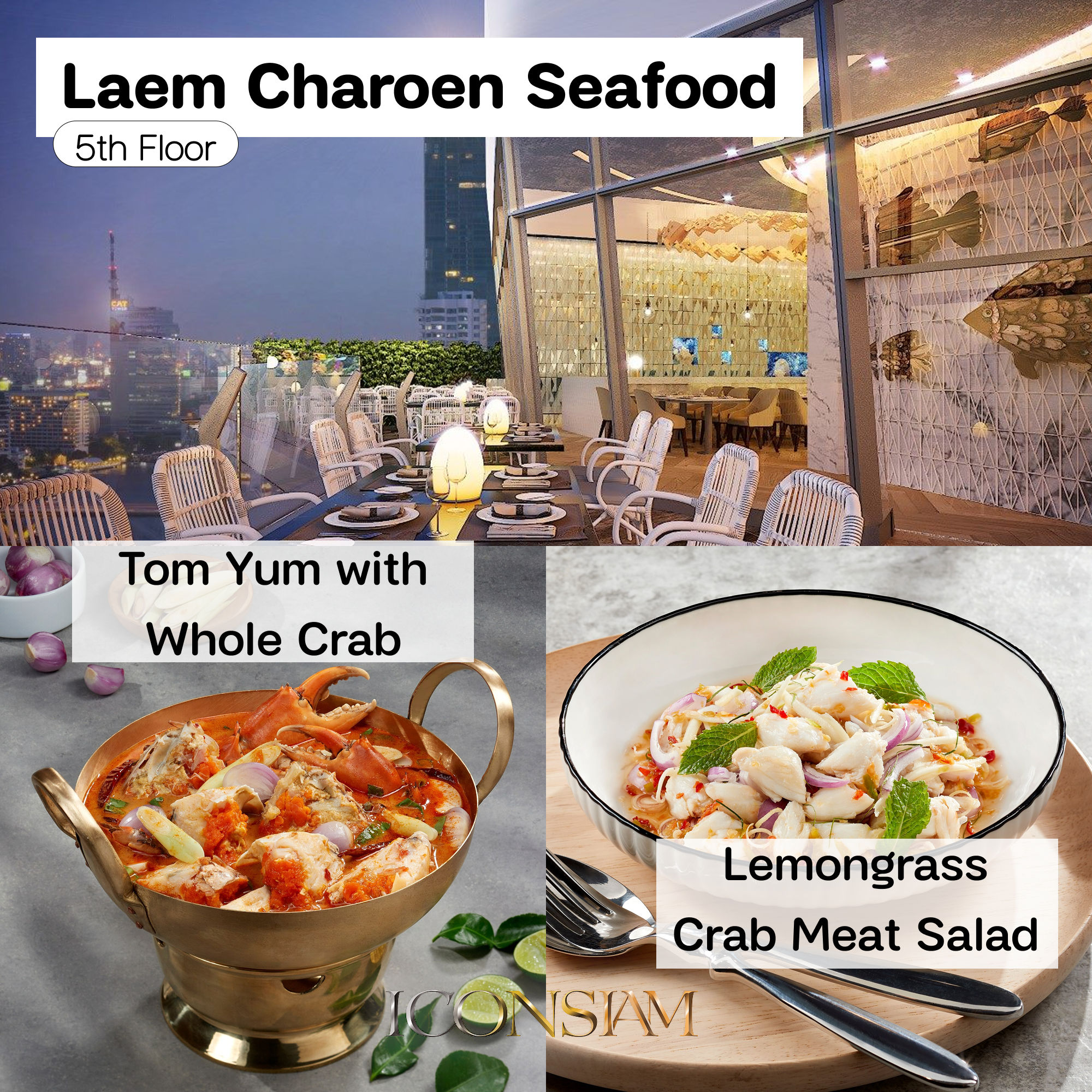 ICONSIAM Riverside View’s Ultimate Restaurants Guideline